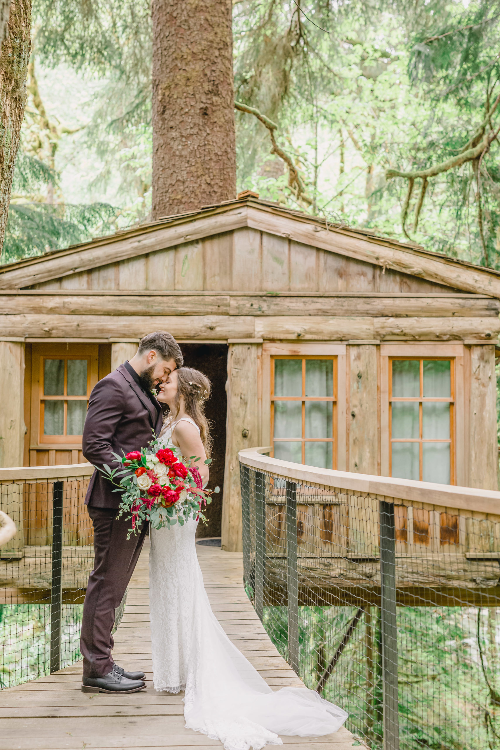 TreeHouse Point Wedding - Something Minted Photography