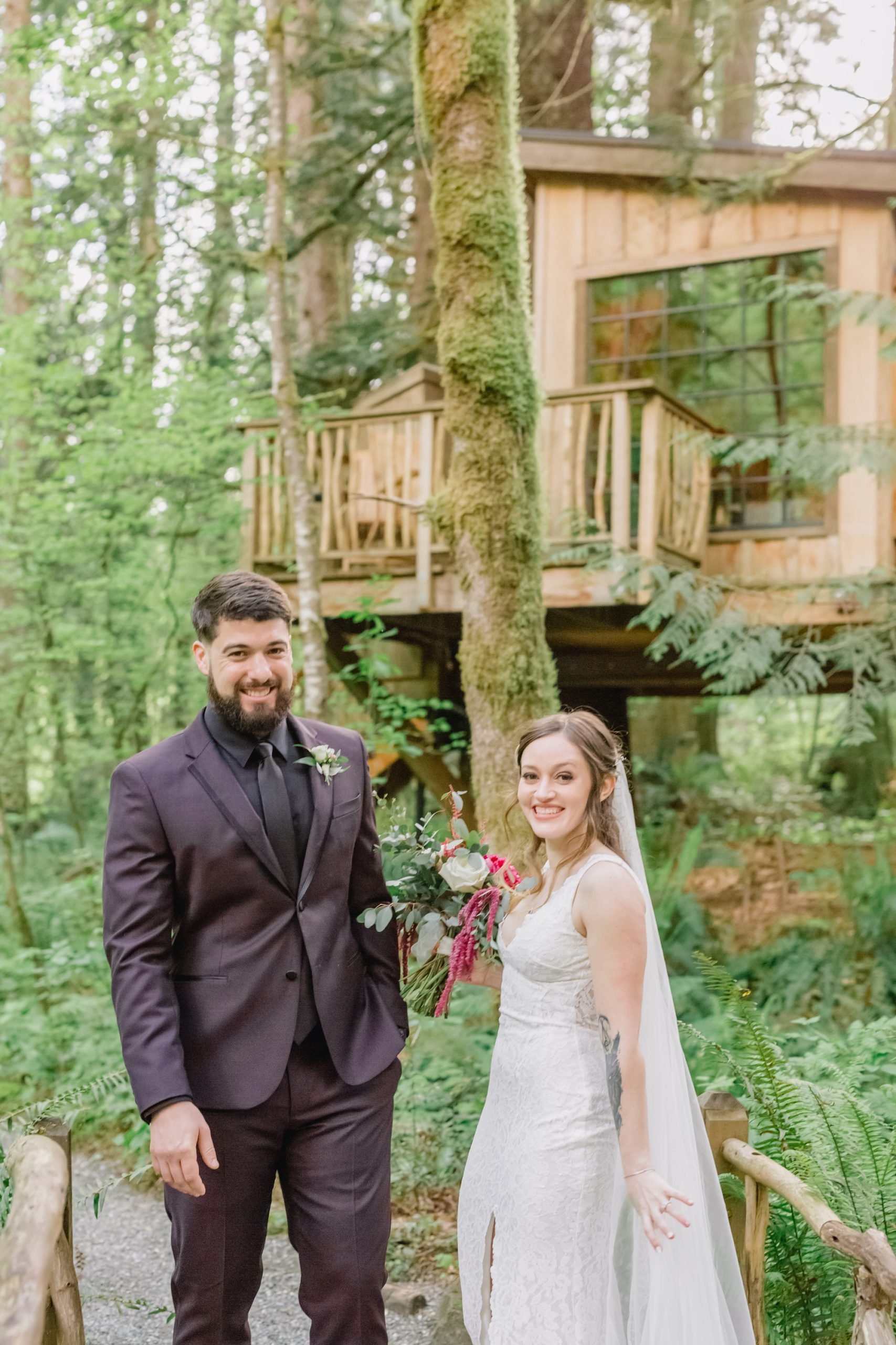 TreeHouse Point Wedding - Something Minted Photography